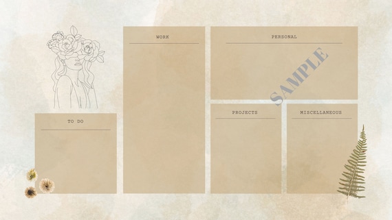 Desktop Organizer DIGITAL DOWNLOAD - Etsy