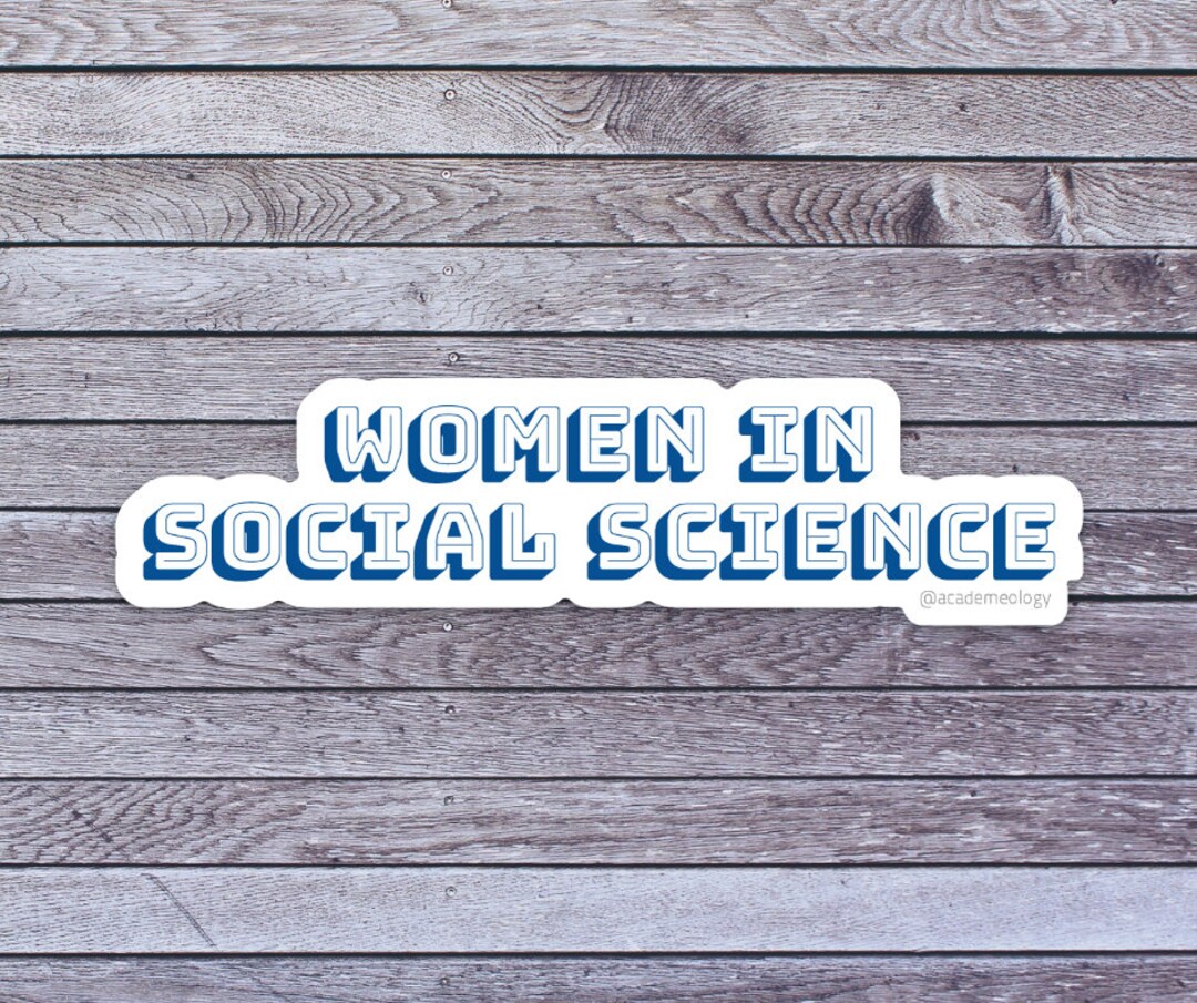 Women in Social Science Sticker - Etsy