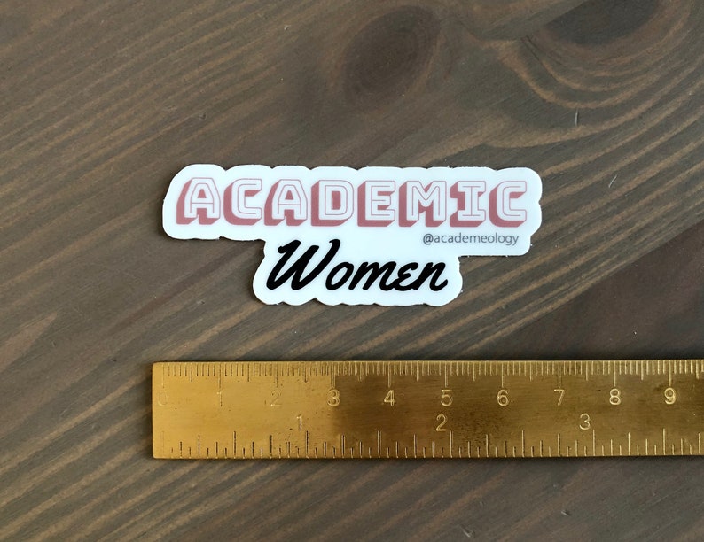 Academic Women Sticker - Etsy