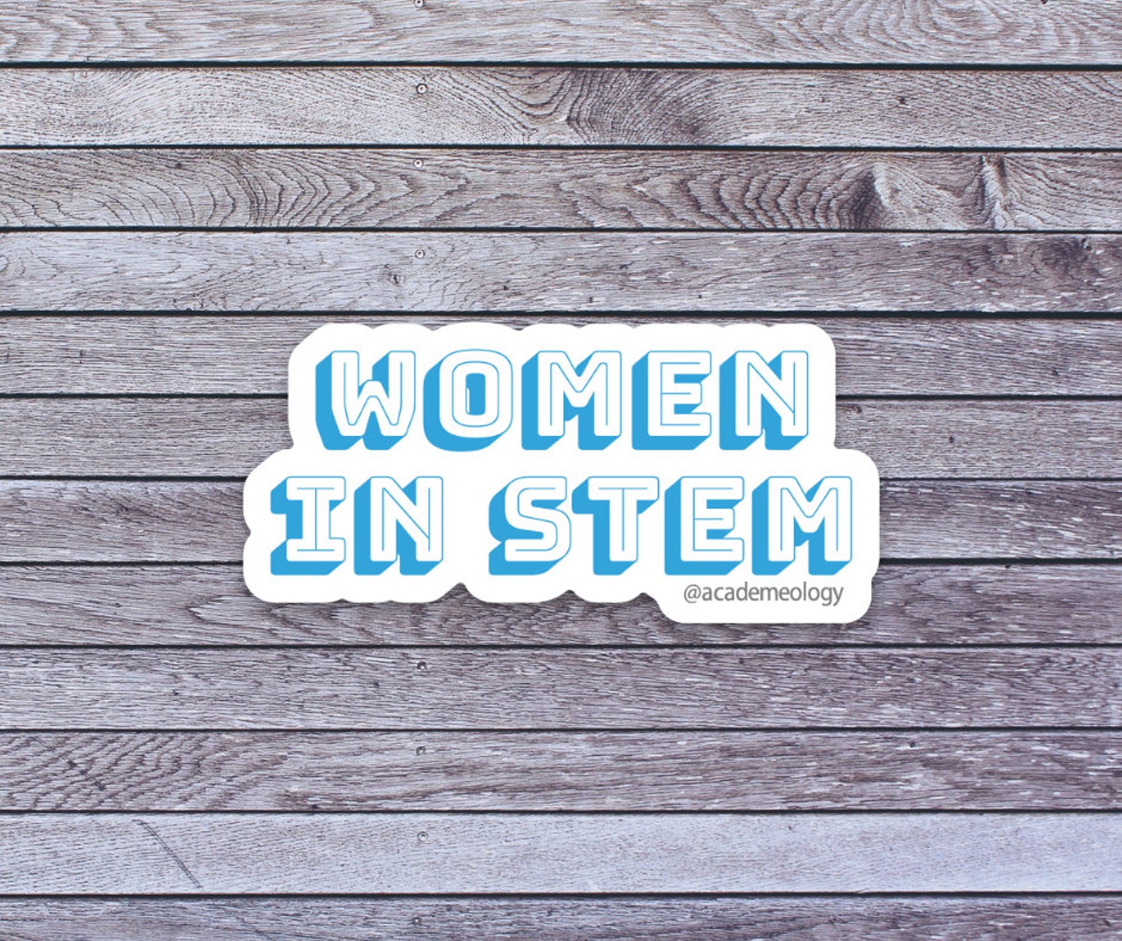 Women in STEM Sticker - Etsy