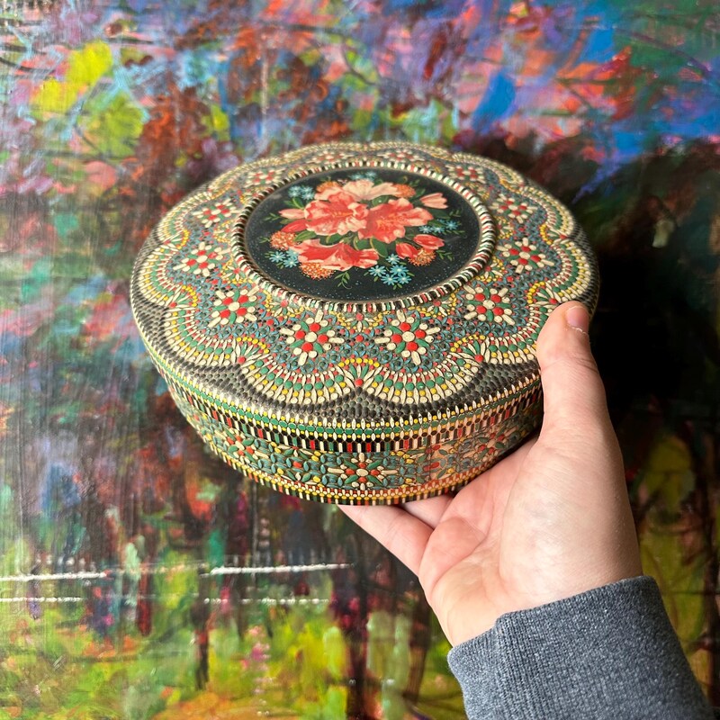 Russian Tin Box - Etsy
