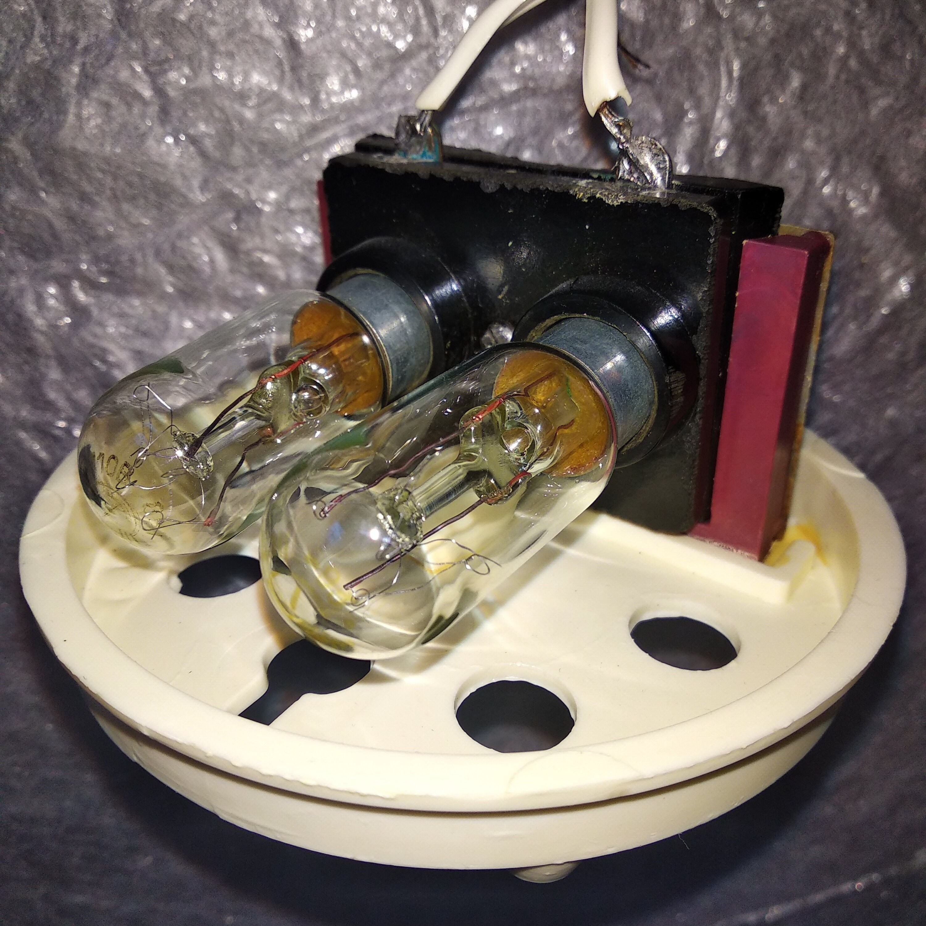 Vintage Night Lamp Light Fire Flame Russian USSR Bulb - Etsy