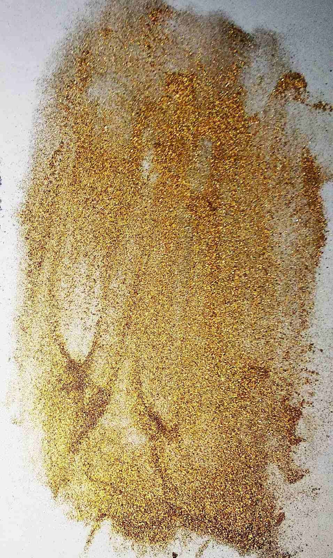 50 g Vintage Bronze Metallic Pulver UdSSR Gold Pigmentfarbe gelb ...