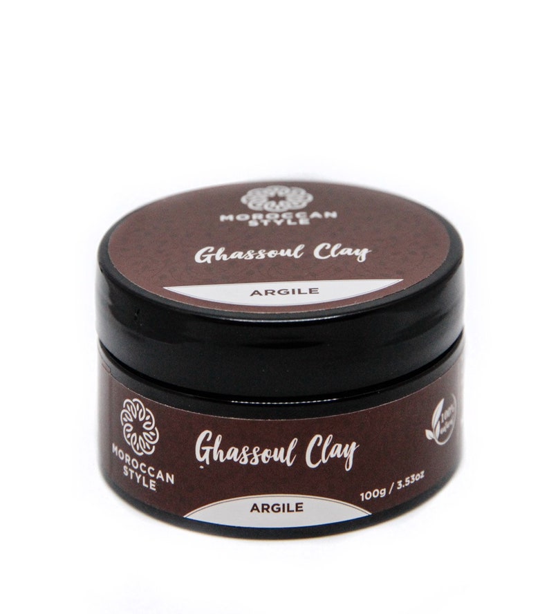 Moroccan Ghassoul Clay Mask - Organic Natural Facial Mask - Etsy
