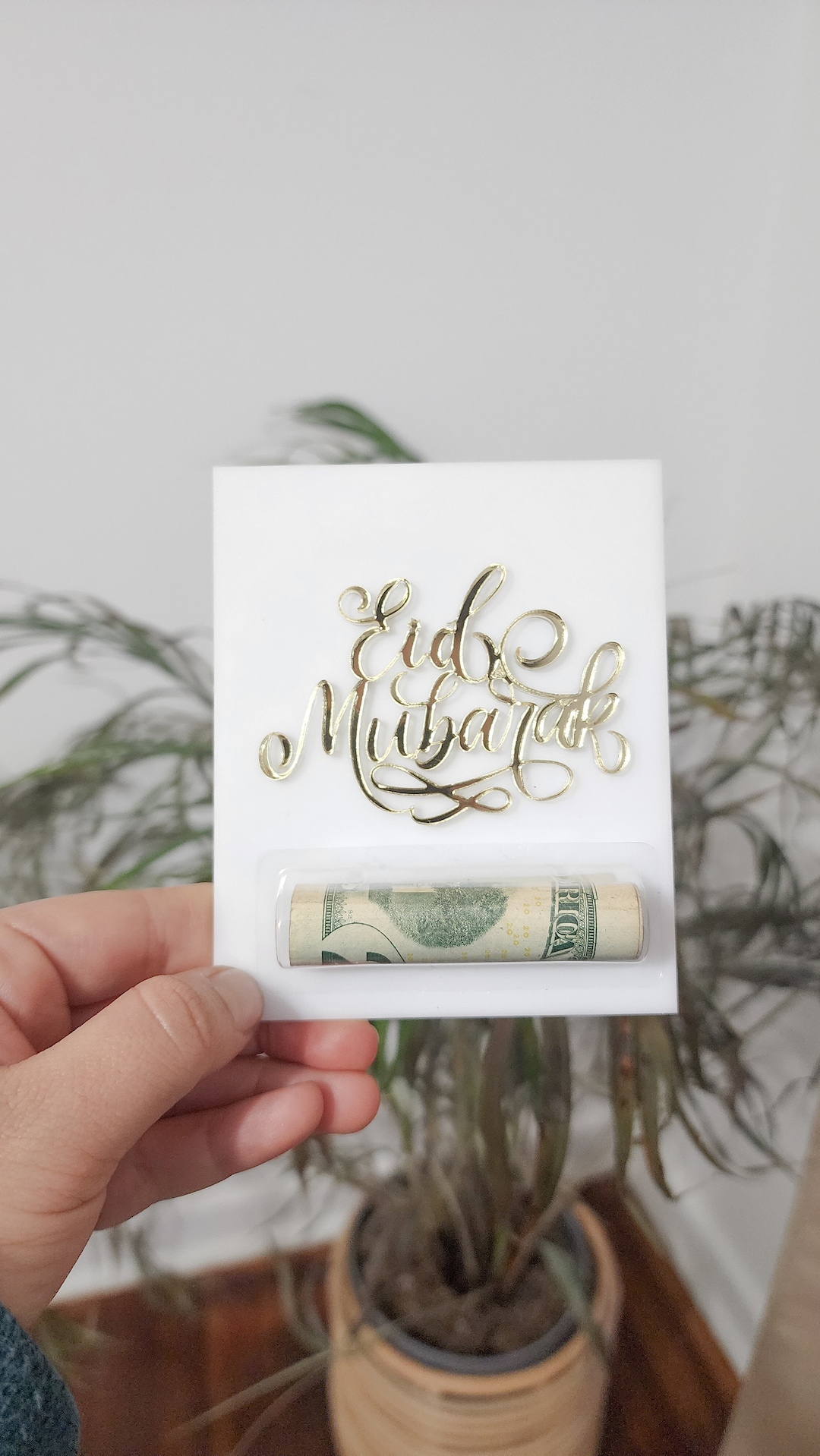 Eid Mubarak Eid Money Cards for Eidi Money Holder - Etsy