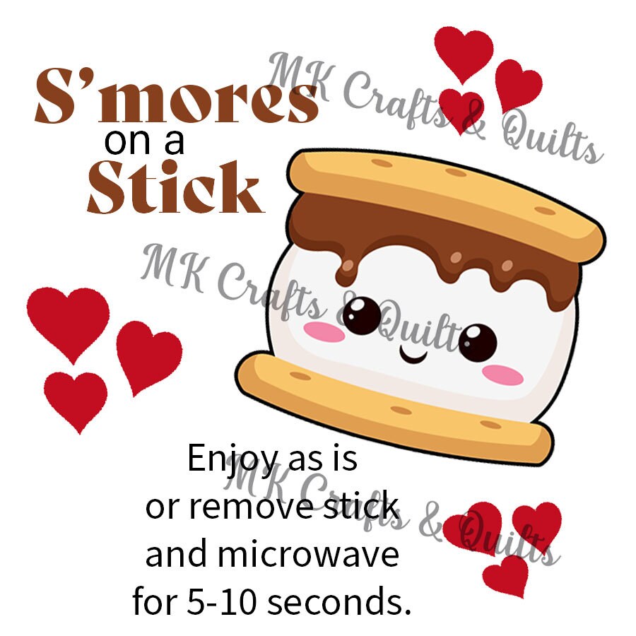 Smores on a Stick Image - Etsy