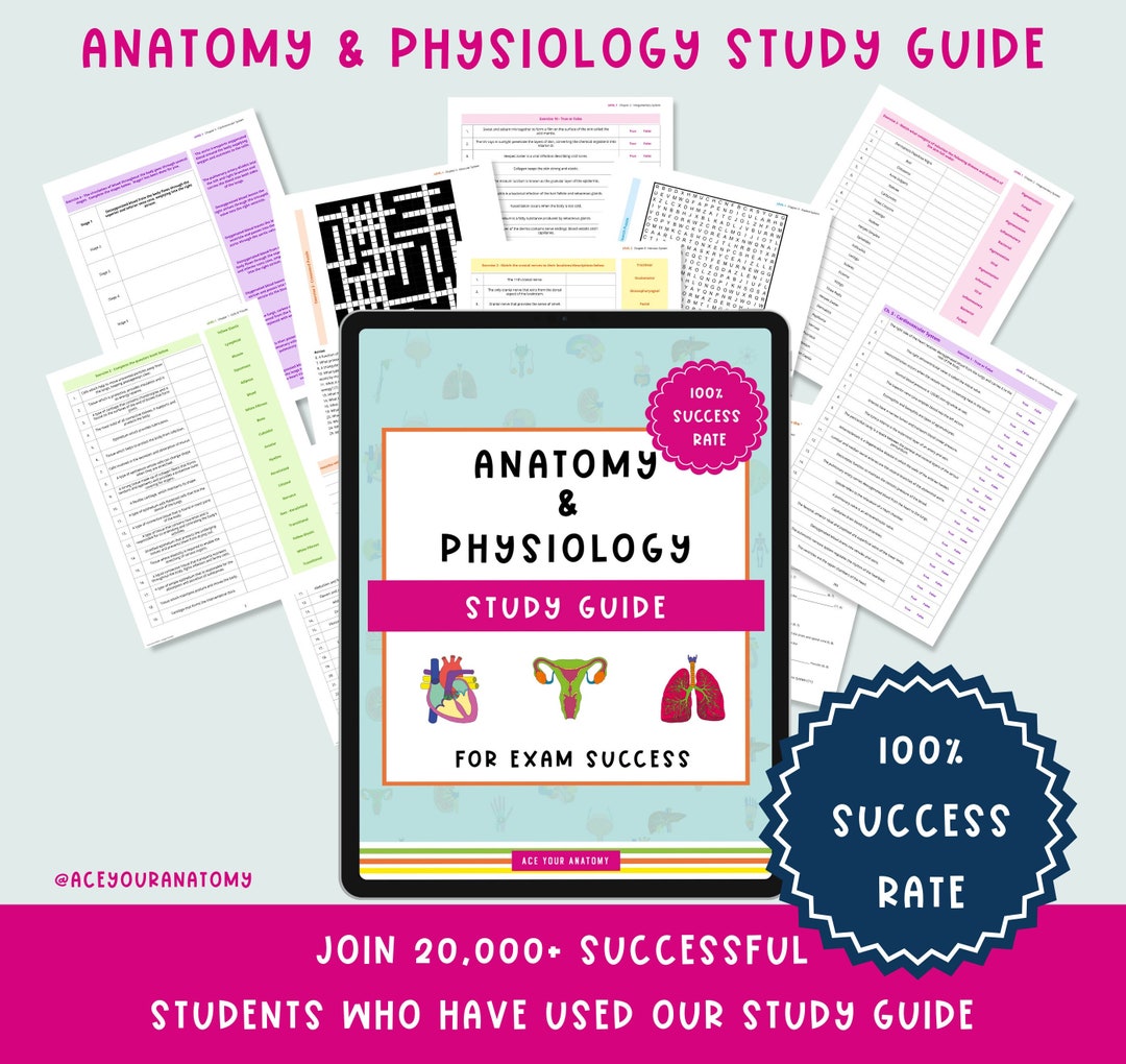 Anatomy and Physiology Study Guide | Human Anatomy | 6,000+ Test ...