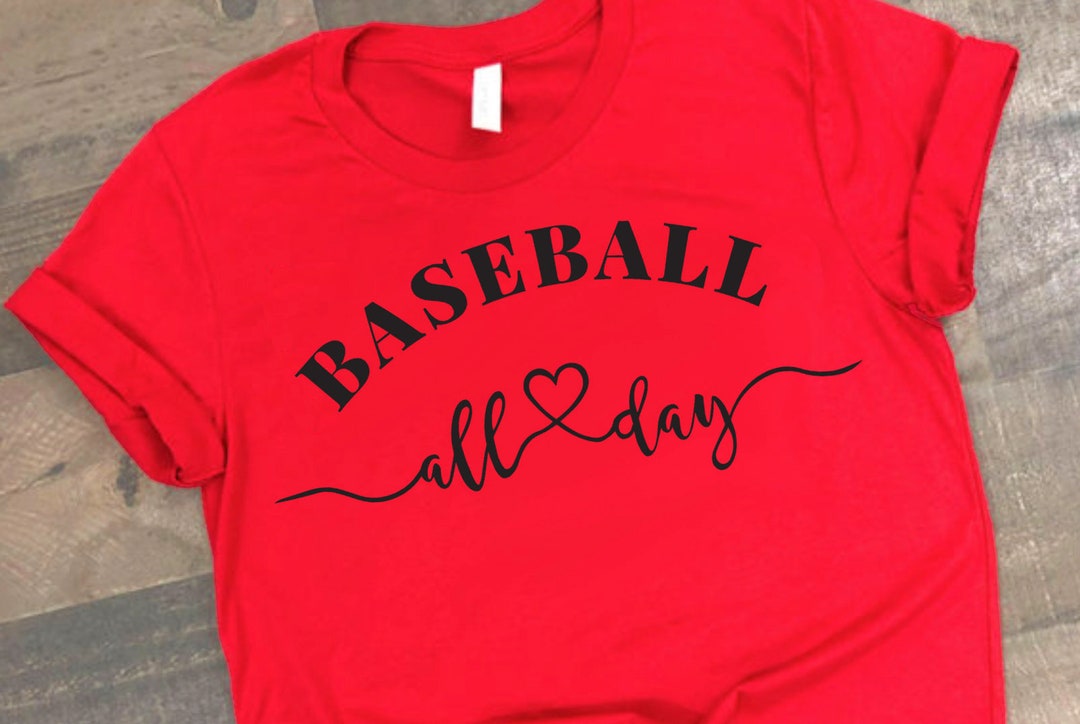 Baseball All Day SVG, Baseball SVG, Sports SVG Files for Cricut ...