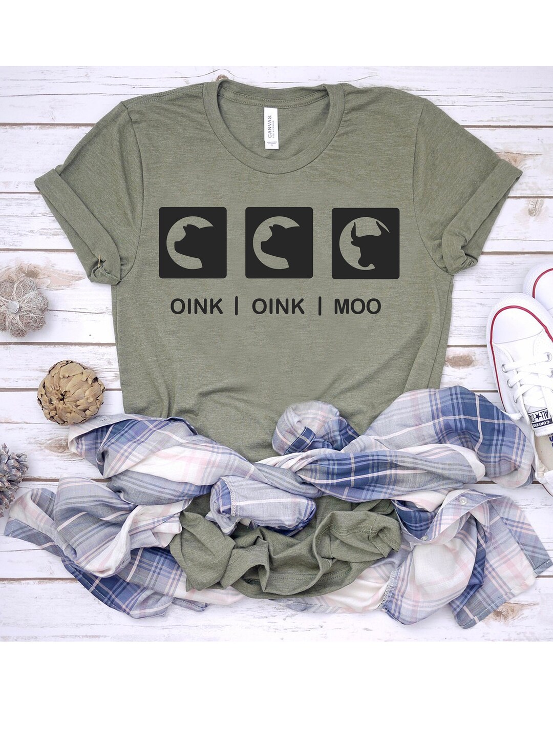 Oink Oink Moo SVG, Farm SVG, Cow SVG, Barn Animals Svg Files for Cricut ...