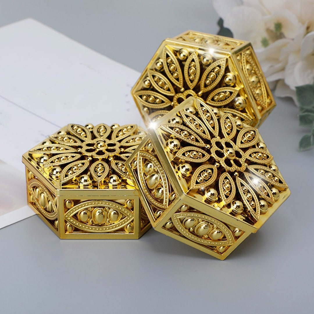 Plastic Candy Boxes Golden Favors,party Favors,wedding Favors,favor ...