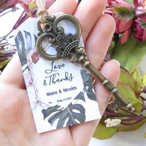 Big Key Favors,wedding Souvenirs, Wedding Favors, Party Favors, Favours ...