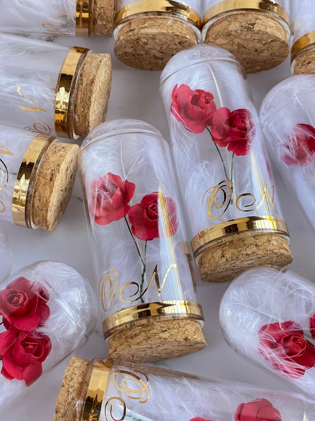 10 Pcs Cute Mini Glass Jar Favors,party Favors,wedding Souvenirs ...