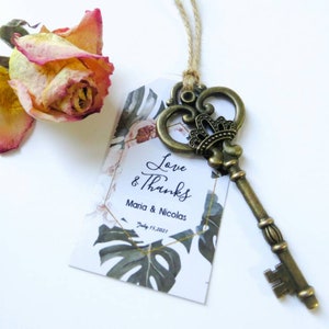 Big Key Favors,wedding Souvenirs, Wedding Favors, Party Favors, Favours ...