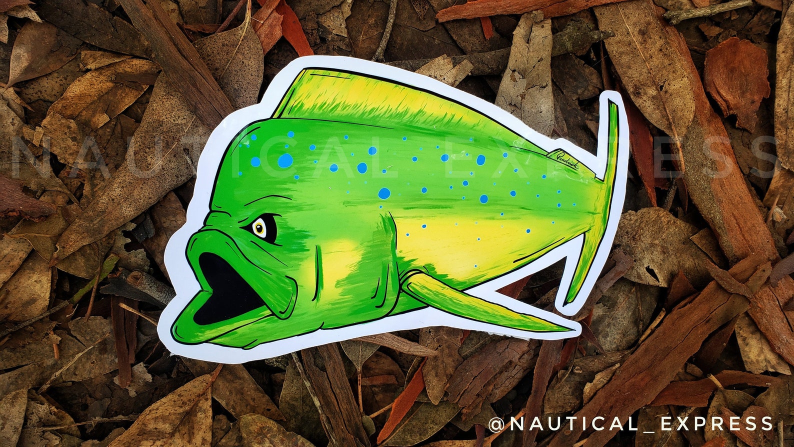 Dorado Sticker / Mahi Mahi Vinyl Sticker / Fish / Outdoor Sticker ...