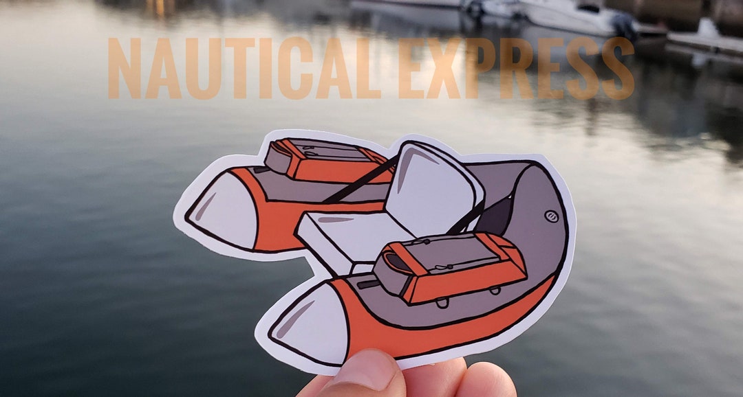 Float Tube Sticker / Fishing Sticker / Fishing / Vinyl Sticker / Bumper ...