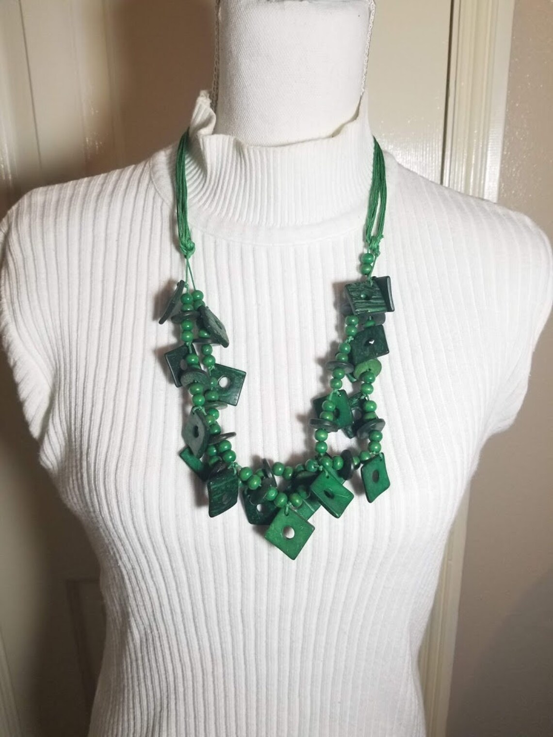 Tagua Acai Seed Necklace - Etsy