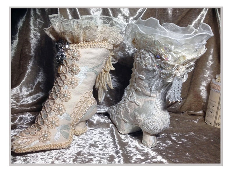 Digital Pattern - Cushioned Fabric Vintage Boot - Etsy