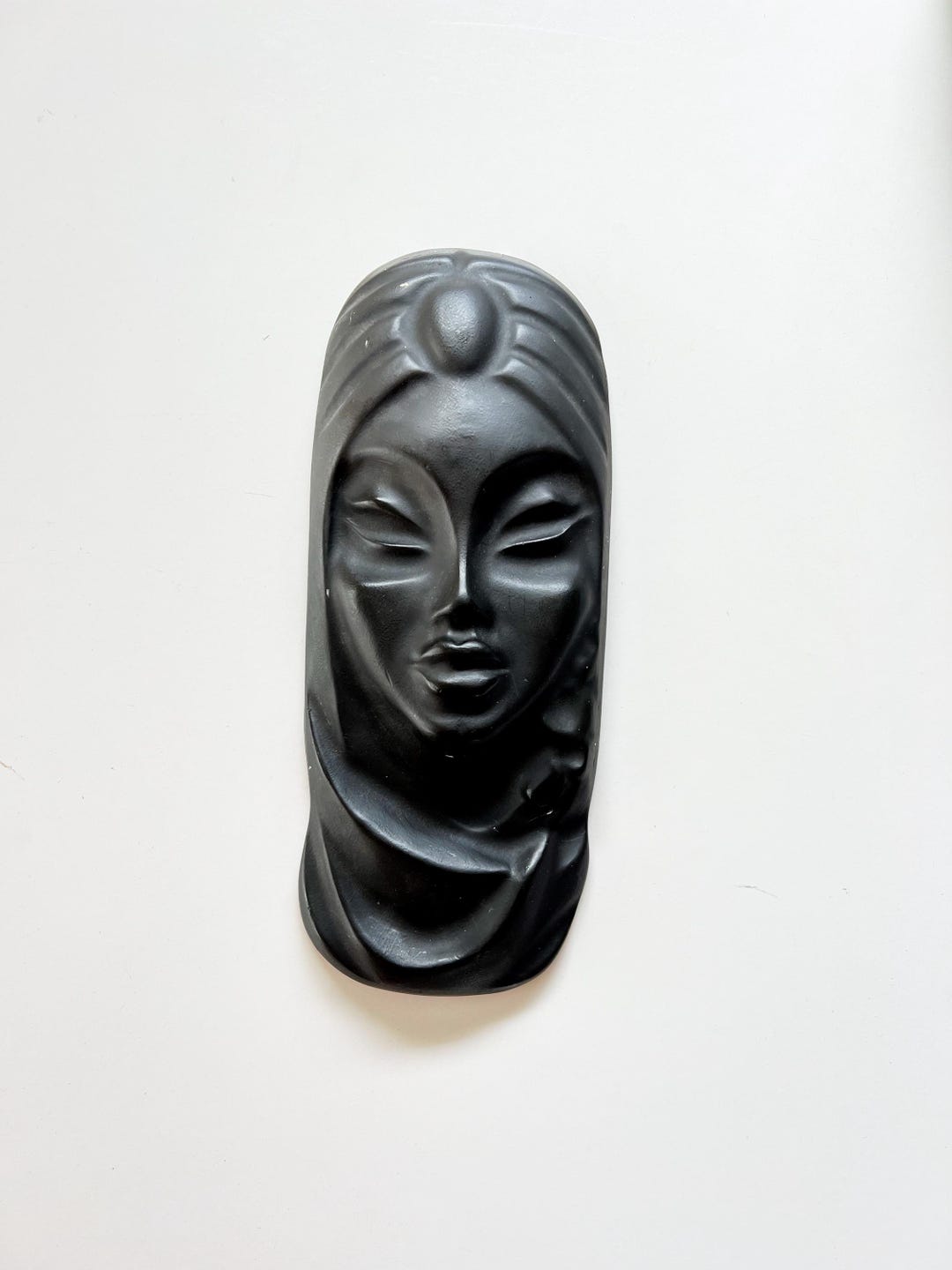 Vintage Plaster African Lady Wall Hanging - Etsy