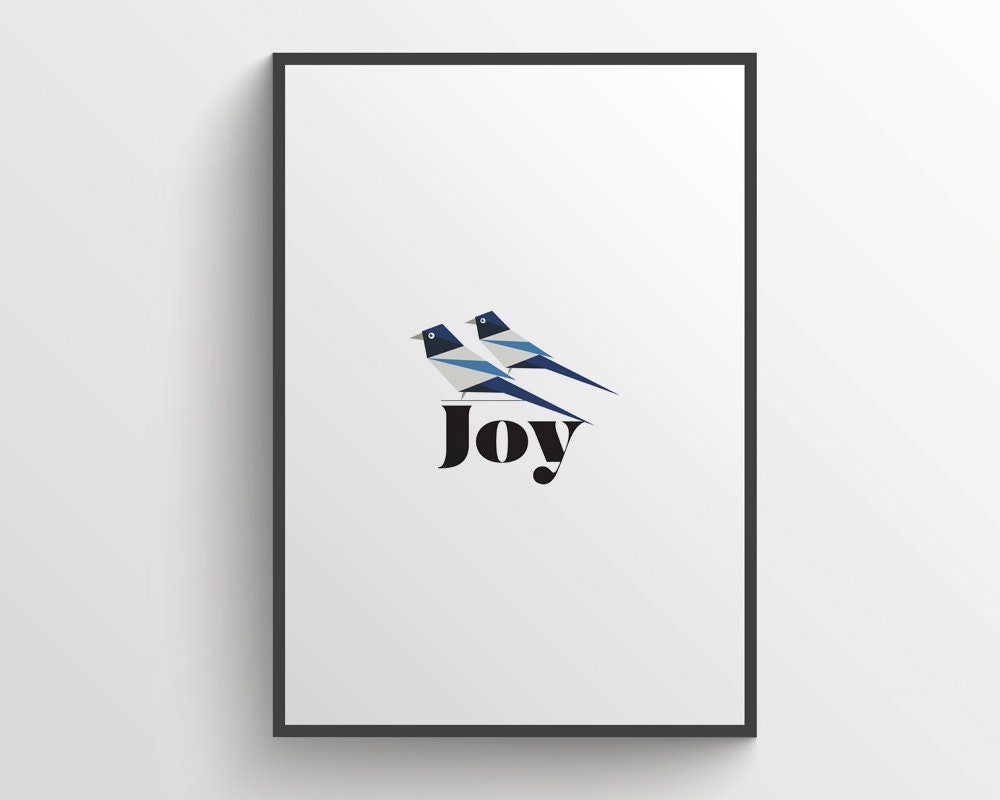 Magpie Poem Geordie Print / Newcastle / Toon / Christmas Gift - Etsy.de