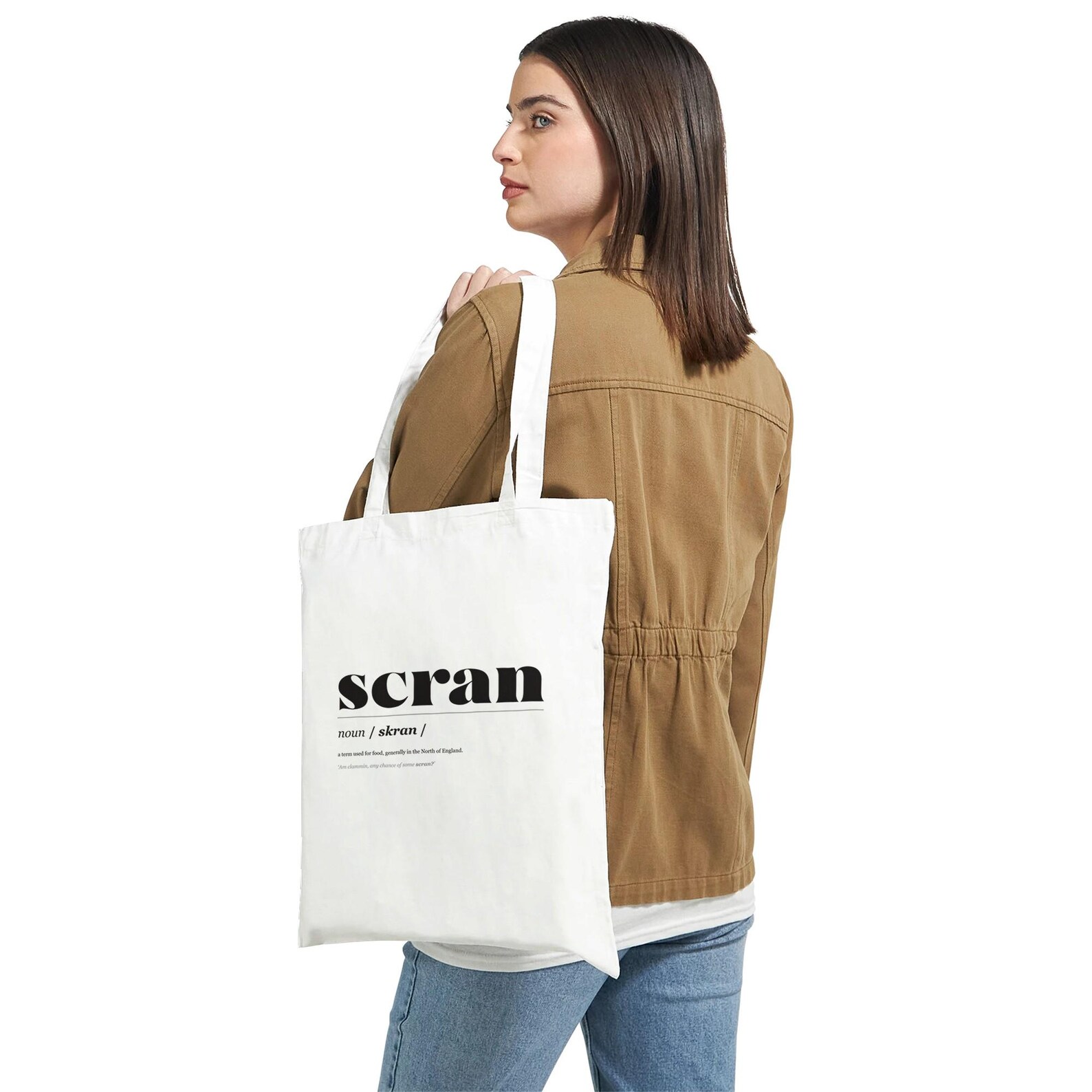 Geordie Scran Definition Classic Tote Bag White - Etsy