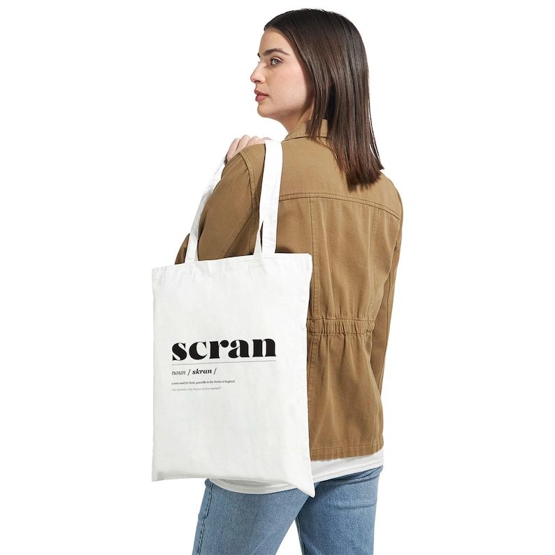 Geordie Scran Definition Classic Tote Bag White - Etsy