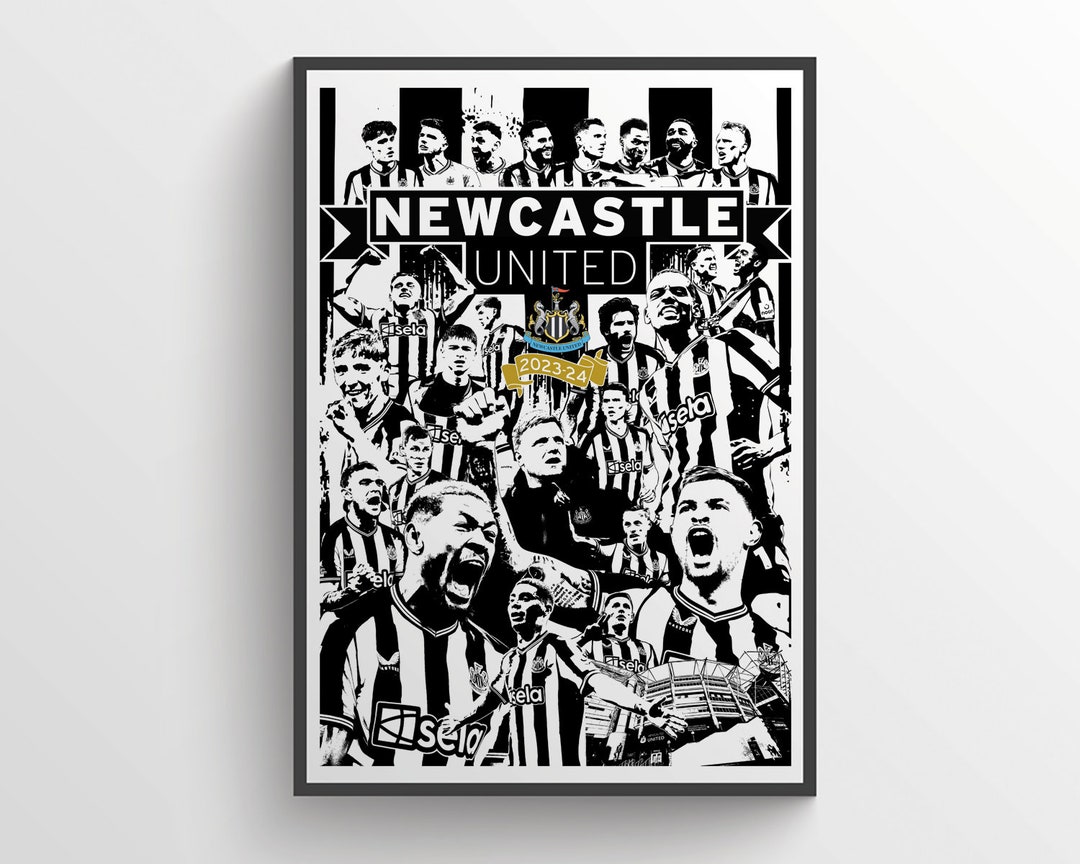 Newcastle United Poster / NUFC / Geordie Print / Toon / Christmas Gift ...