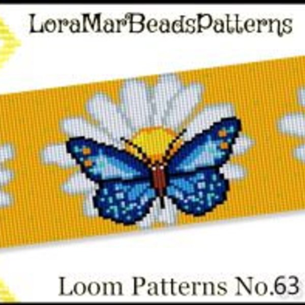 Butterfly Bracelet Loom Patterns - Etsy