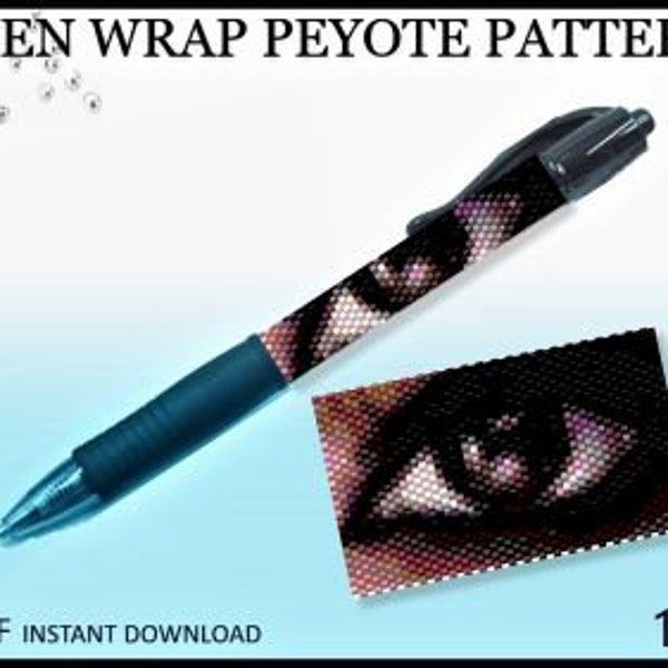 Beaded Pen Covers - Etsy