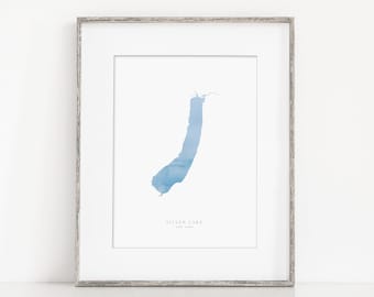 Silver Lake Ny Map - Etsy