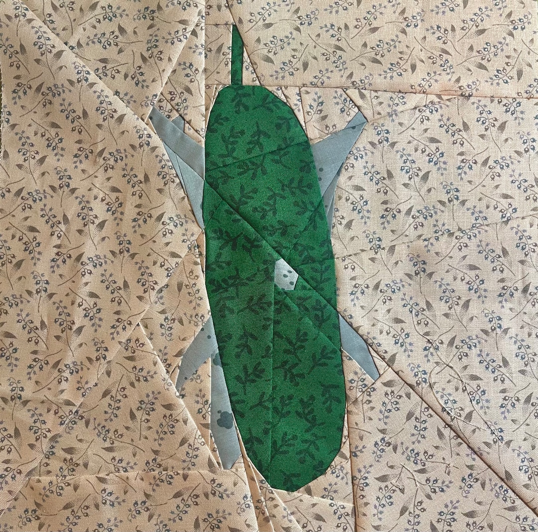 Long Leaf Korok Paper Piece Pattern - Etsy