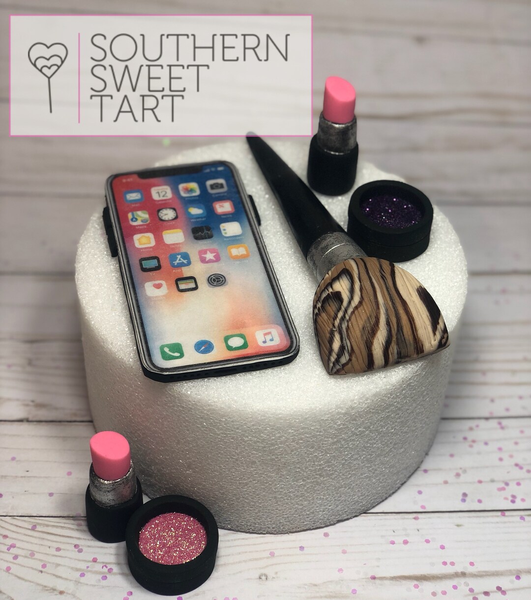 Fondant Makeup & iPhone Set - Etsy