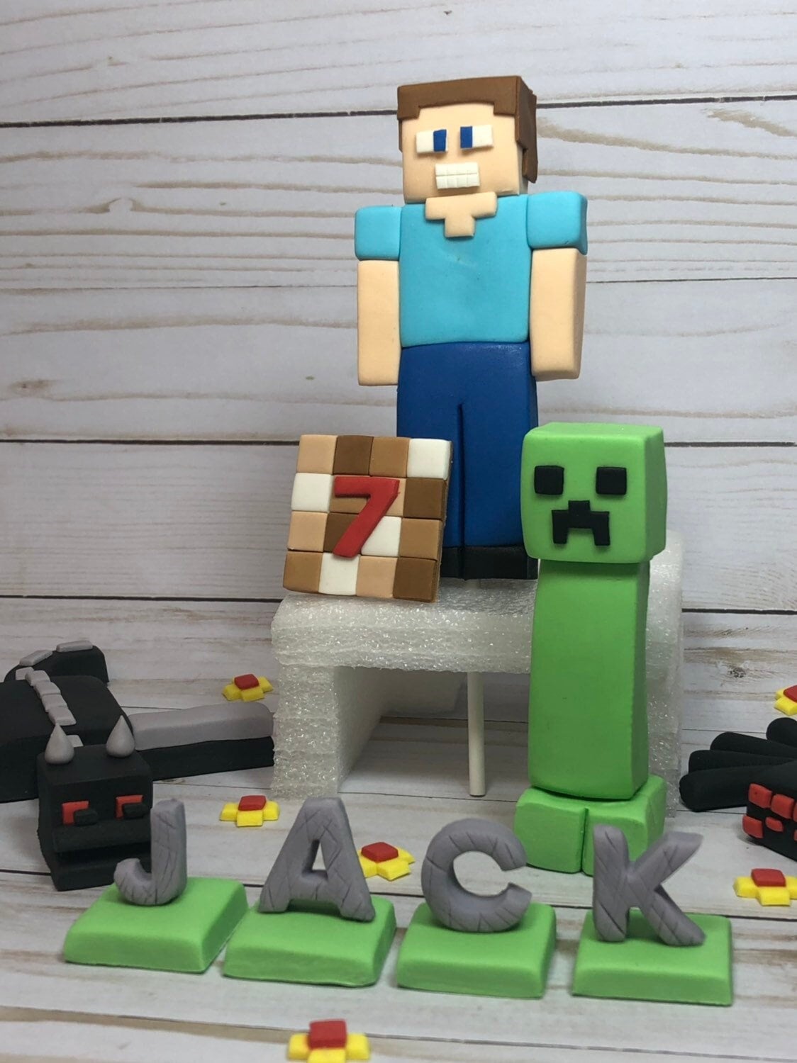 Fondant Minecraft Set - Etsy