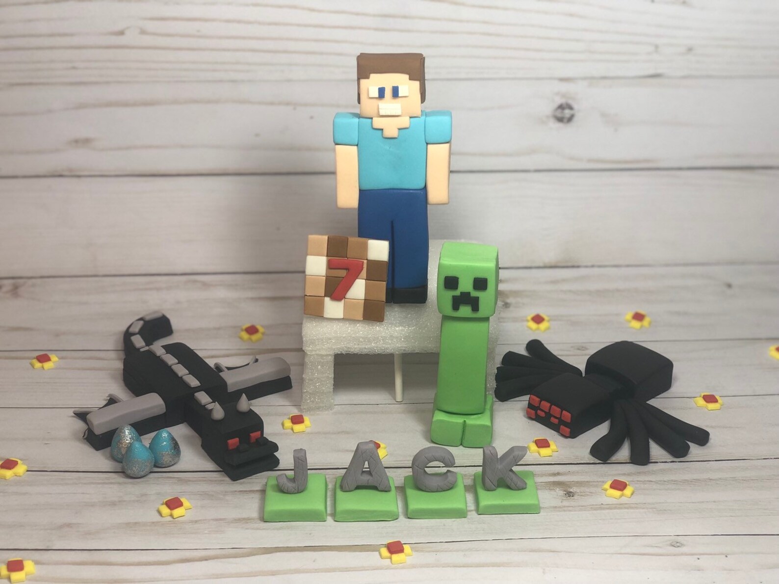 Fondant Minecraft Set - Etsy