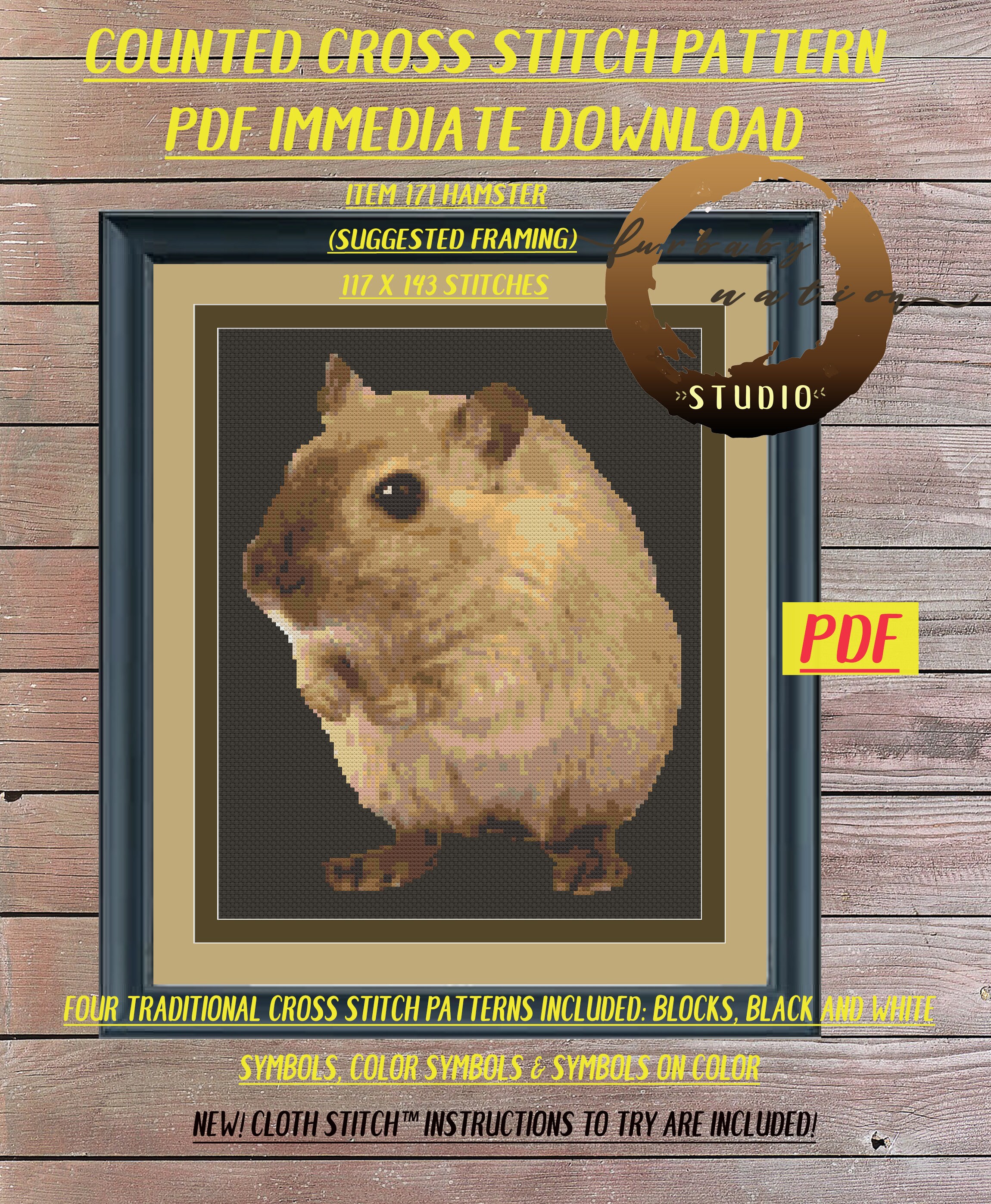 Syrian Hamster Color Chart