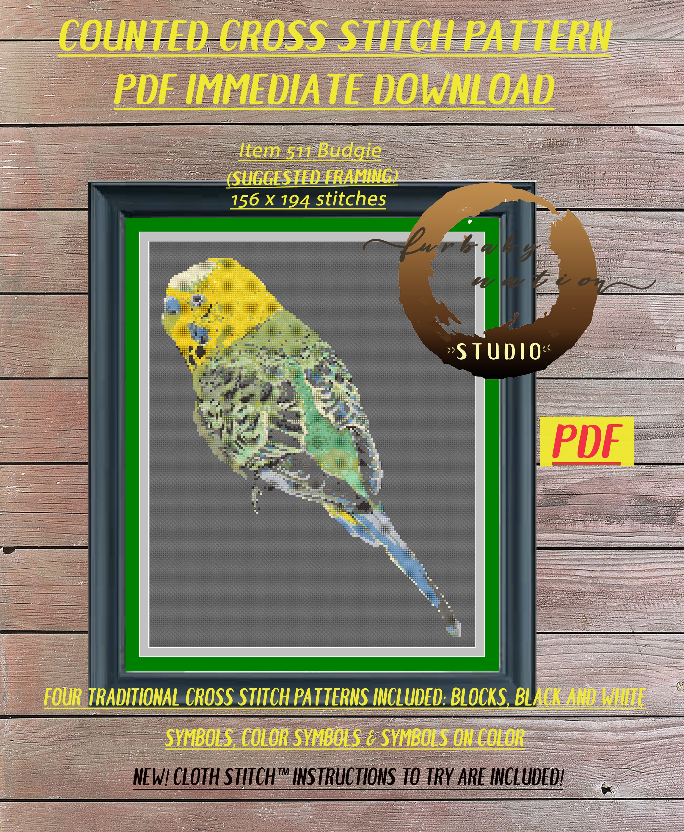 Parakeet Color Chart