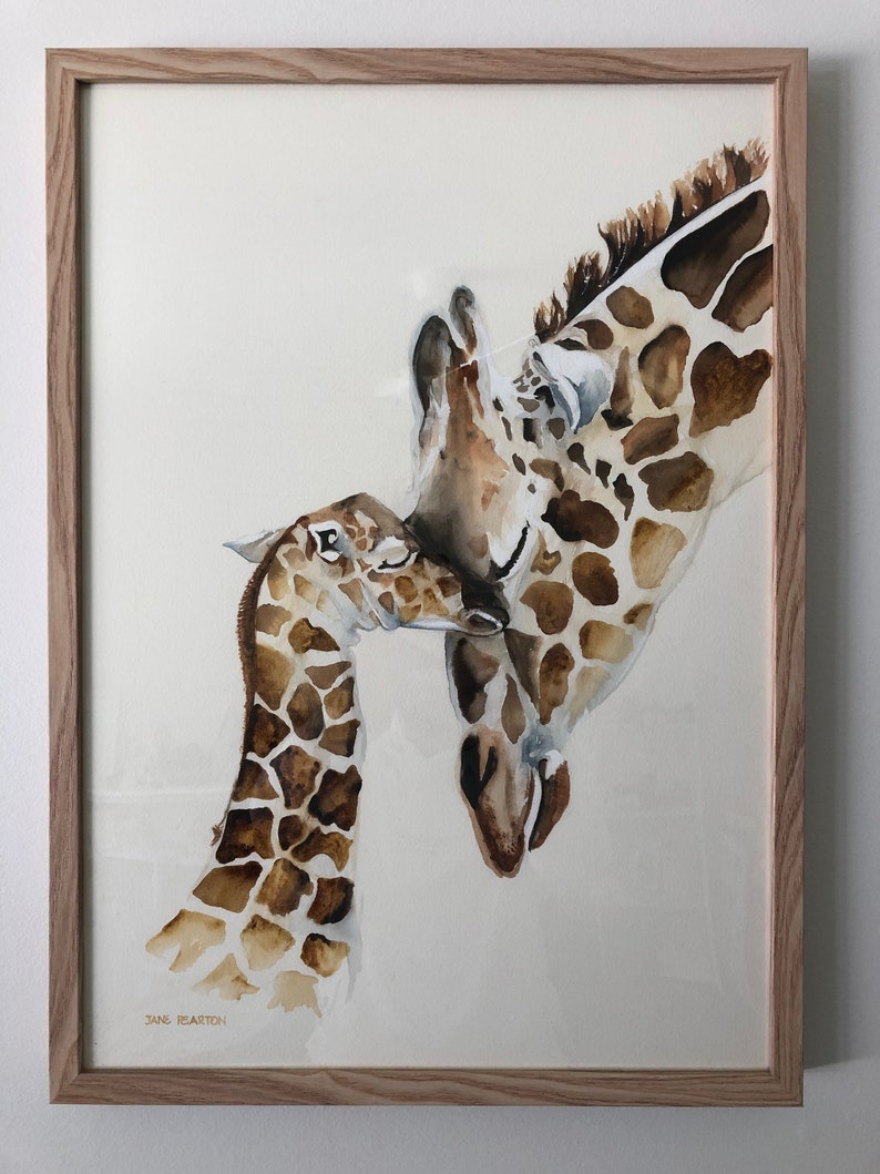 Zebra, Elephant, Giraffe, Set of 3, Wall Art, African Animals ...