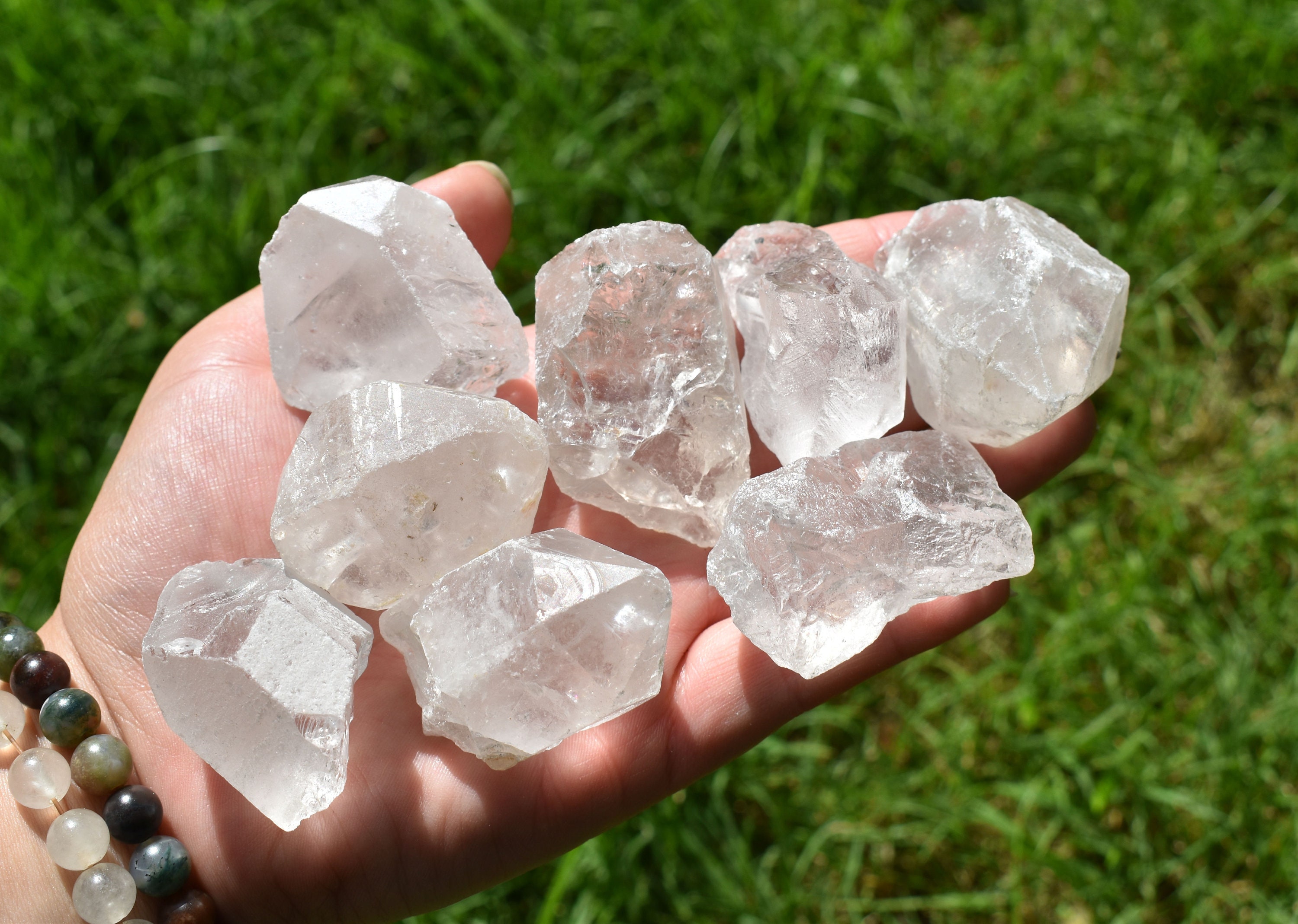 Rough Clear Quartz Raw Clear Quartz Clear Quartz Chunk - Etsy UK