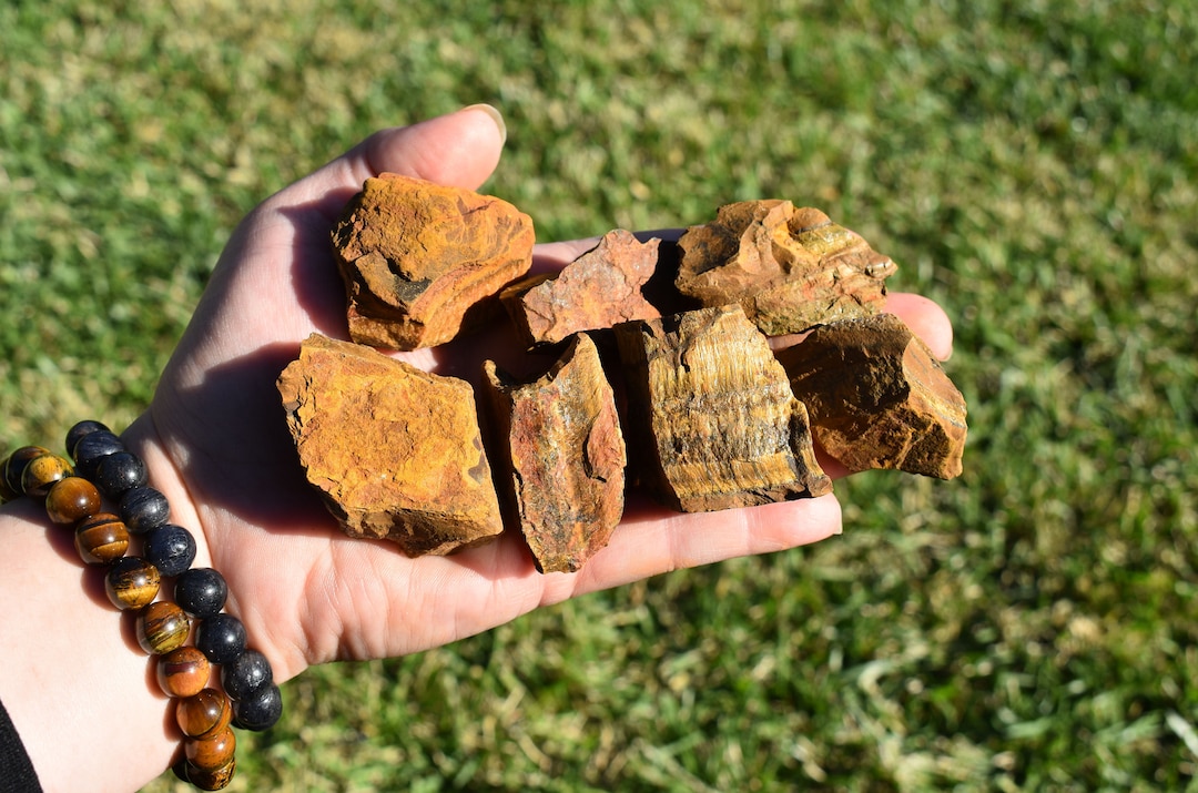 Rough Tigers Eye, Raw Tigers Eye, Unpolished Tigers Eye, Large Tigers ...