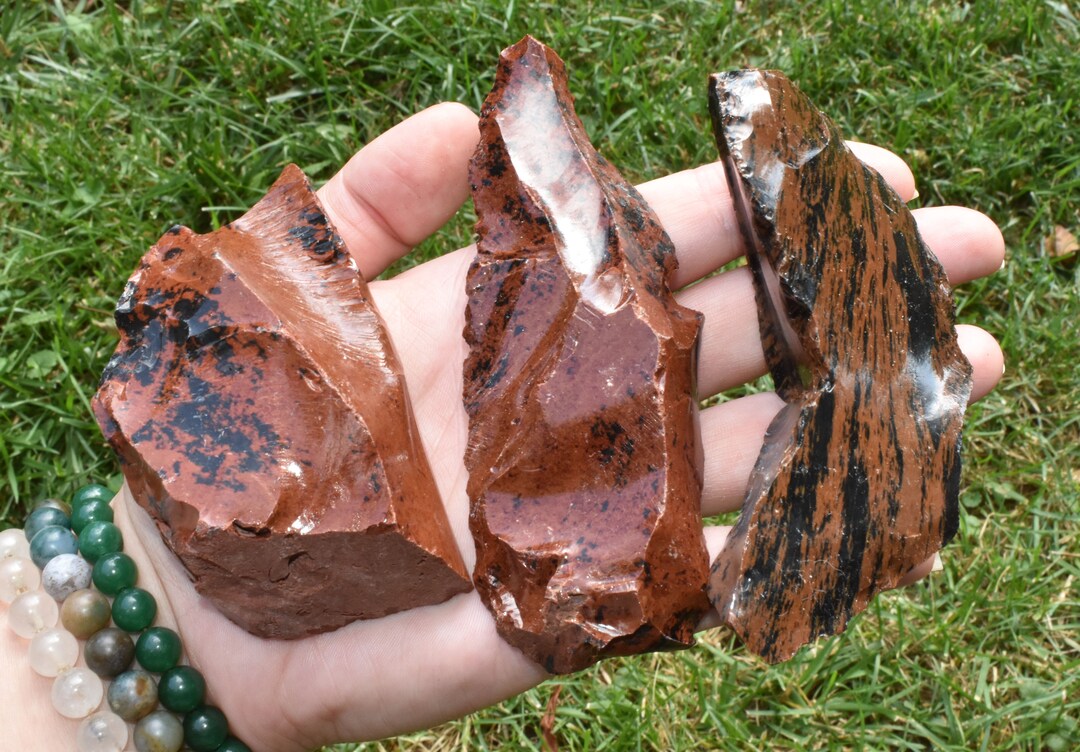 Mahogany Obsidian, Rough Mahogany Obsidian, Raw Mahogany Obsidian ...