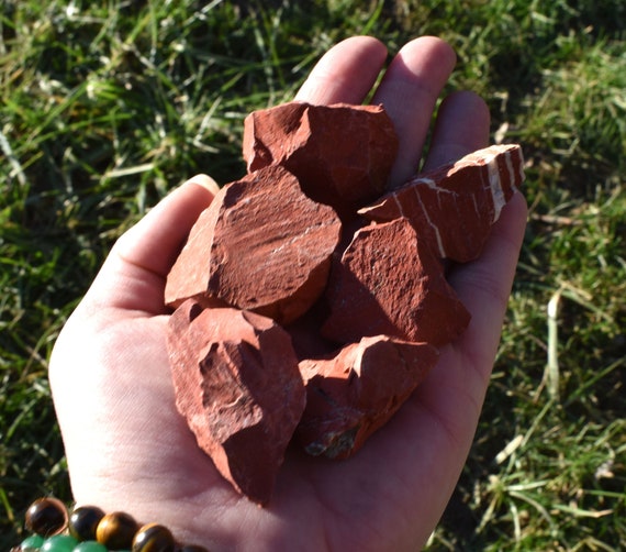 Rough Red Jasper Raw Red Jasper Natural Red Jasper | Etsy