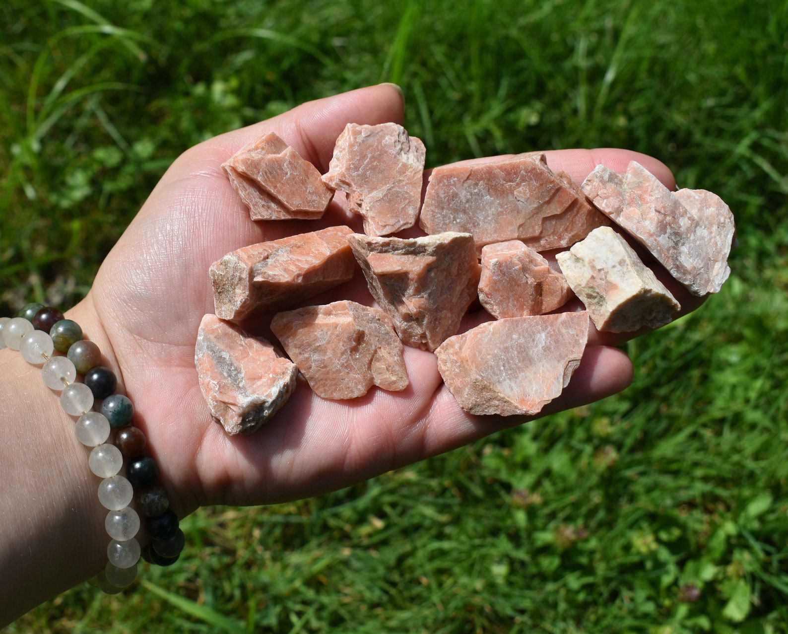 Peach Moonstone Rough Peach Moonstone Raw Peach Moonstone - Etsy