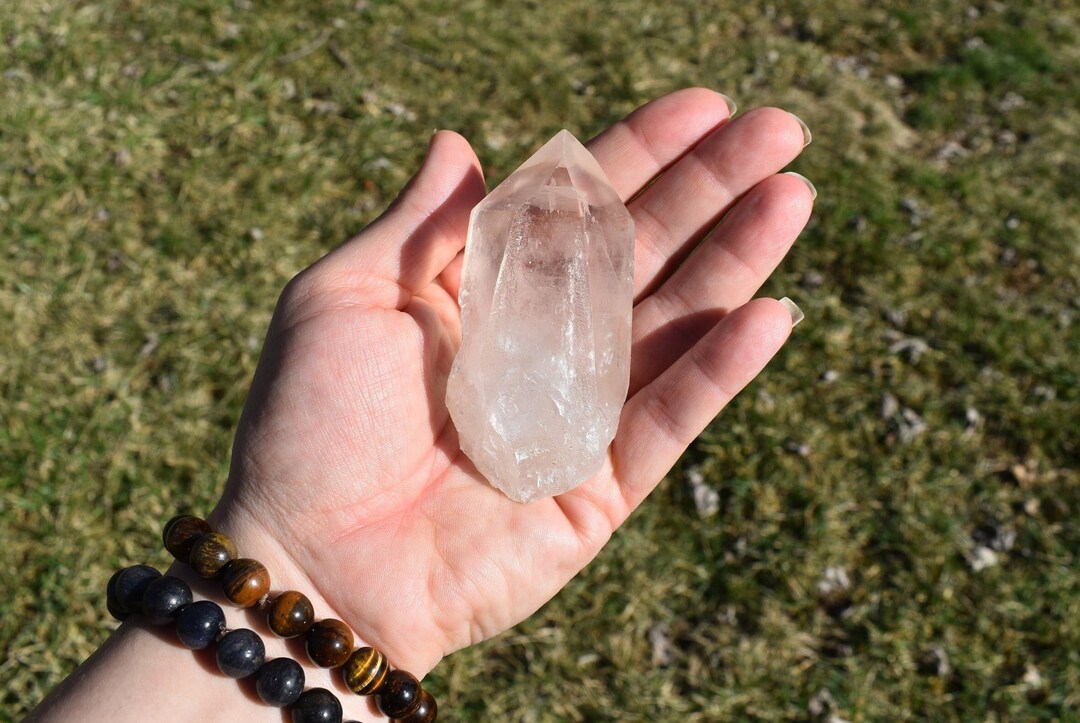Clear Quartz Point, Quartz Point, Natural Quartz Point, Quartz Crystal ...