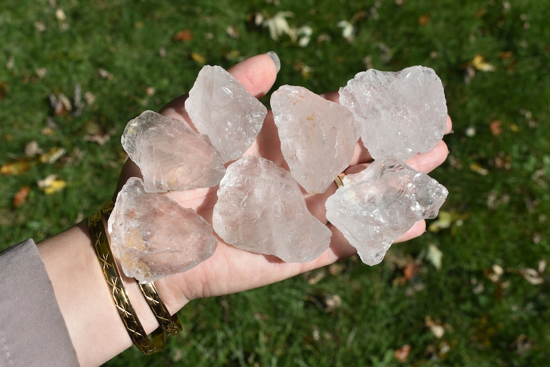 Rough Clear Quartz, Raw Clear Quartz, Clear Quartz Chunk, Quartz ...