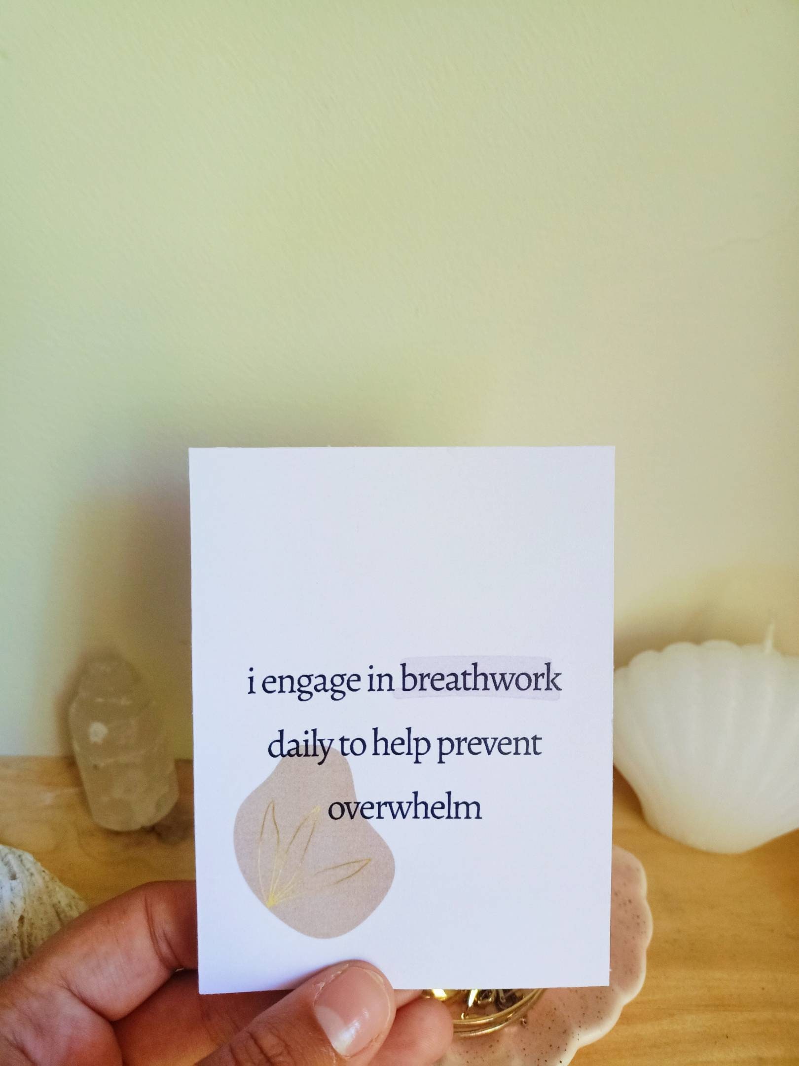 25 Anxiety Affirmation Cards Printable Mental Health Affirmations Boho ...