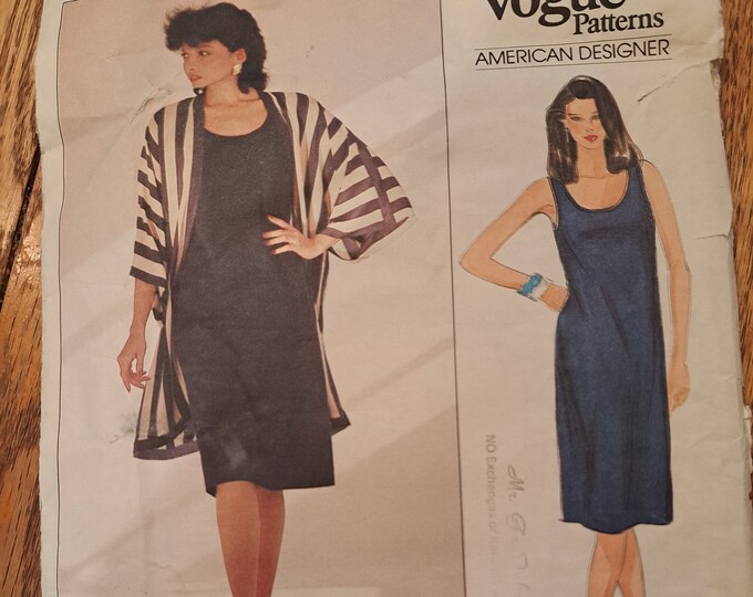 Vintage Vogue Pattern, Uncut, American Designer, Oscar De La Renta - Etsy