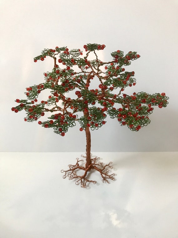 Copper Wire Apple Tree | Etsy