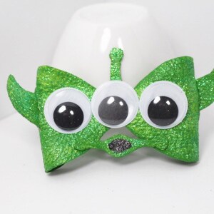 Alien Toy Story Alien Alien Bow Green Alien Hair Bow Kids | Etsy