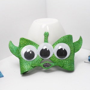 Alien Toy Story Alien Alien Bow Green Alien Hair Bow Kids | Etsy