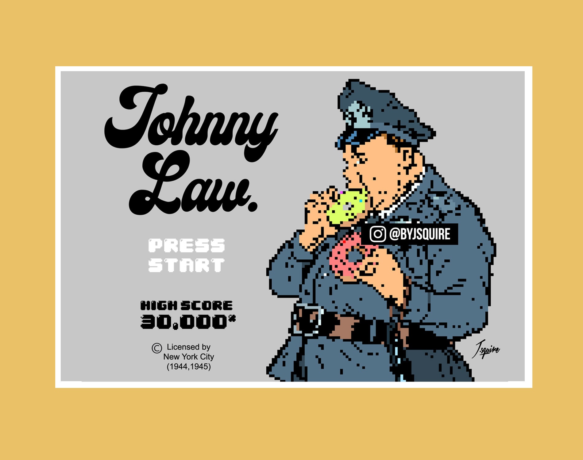Johnny Law - Etsy