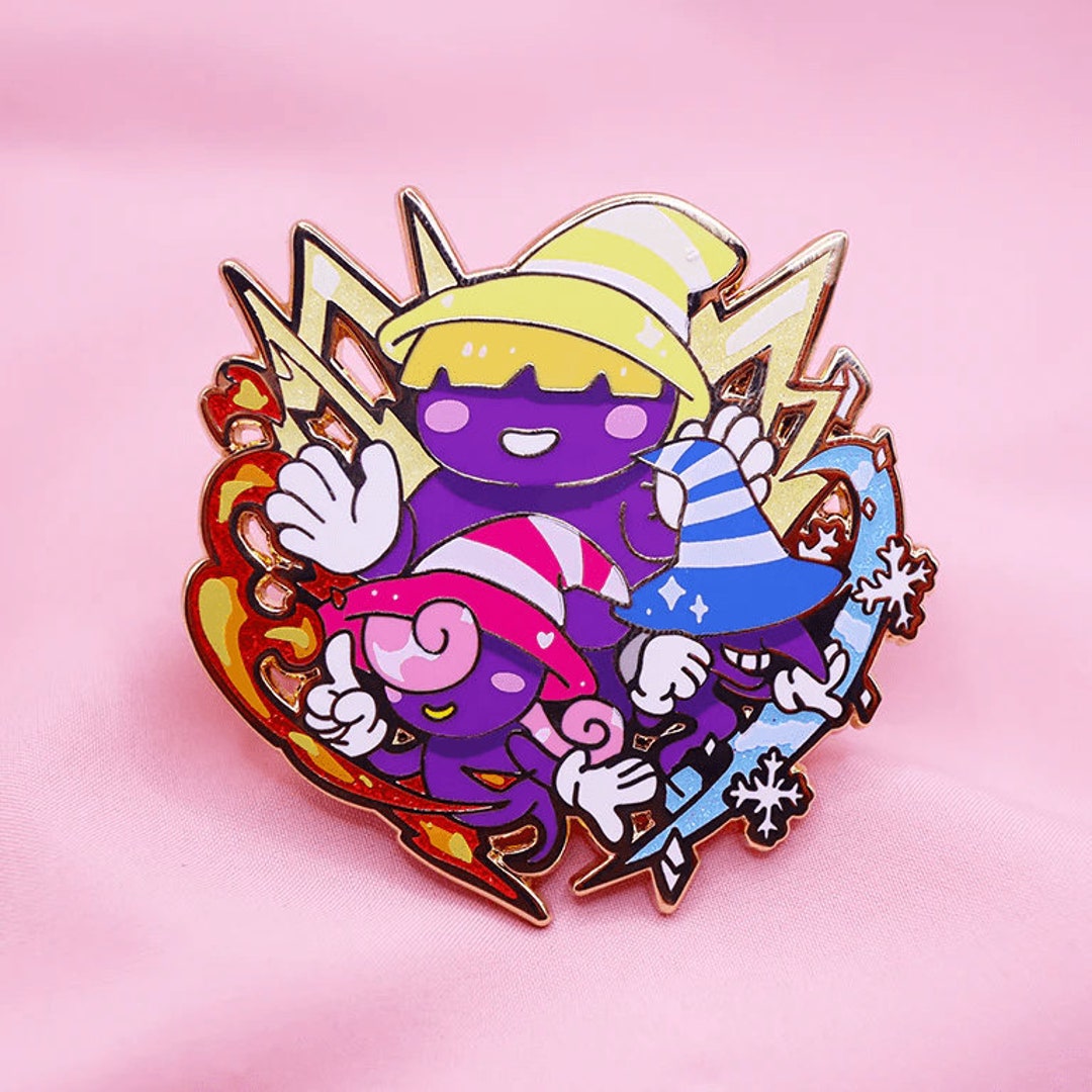 Shadow Sirens Enamel Pin Paper Mario - Etsy
